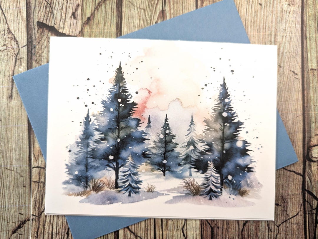 Christmas Note Cards - Assorted Cards - Abstract Christmas Cards ...