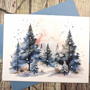 Christmas Note Cards - Assorted Cards - Abstract Christmas Cards ...