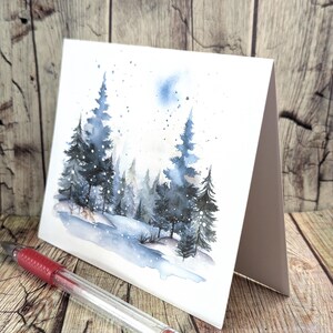 Christmas Note Cards - Assorted Cards - Abstract Christmas Cards ...