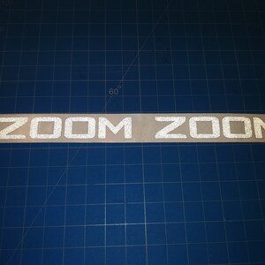 ZOOM ZOOM - Mazda - Mazdaspeed Vinyl Decal - Etsy