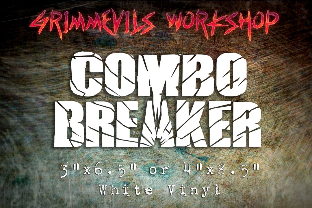COMBO BREAKER Vinyl Decal - Etsy