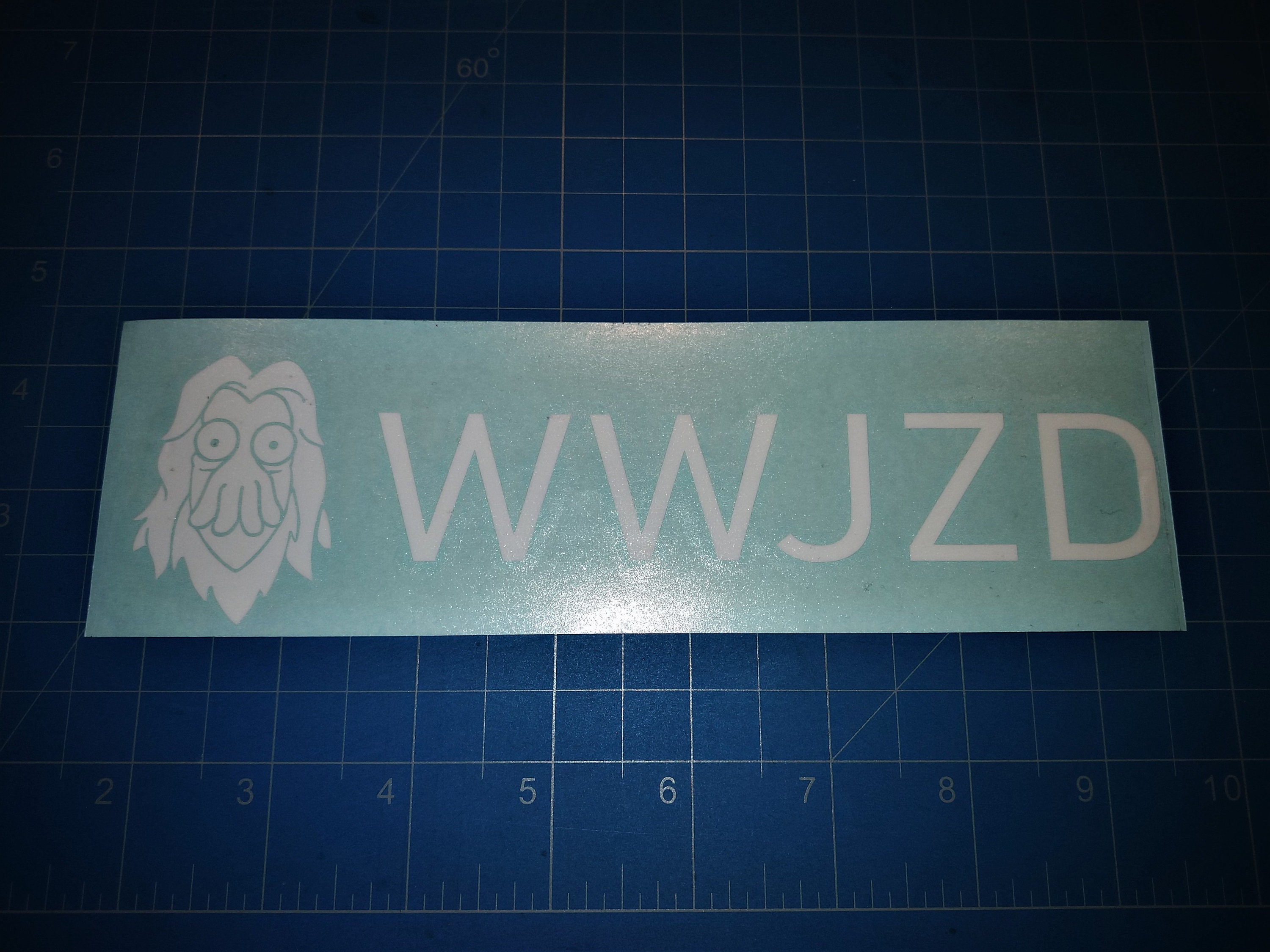 WWJZD What Would Jesus Zoidberg Do Vinyl Decal Bumper - Etsy UK