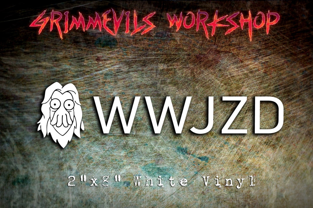 WWJZD - What Would Jesus Zoidberg Do? Vinyl Decal Bumper - Etsy