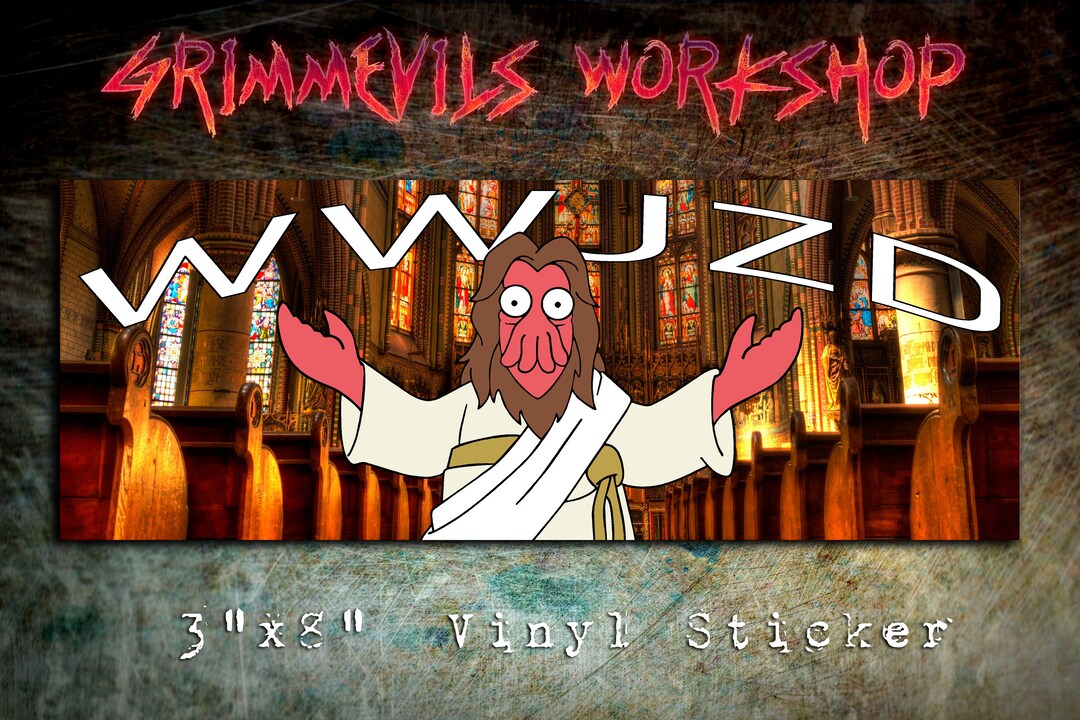 WWJZD Jesus Zoidberg Bumper Sticker - Etsy