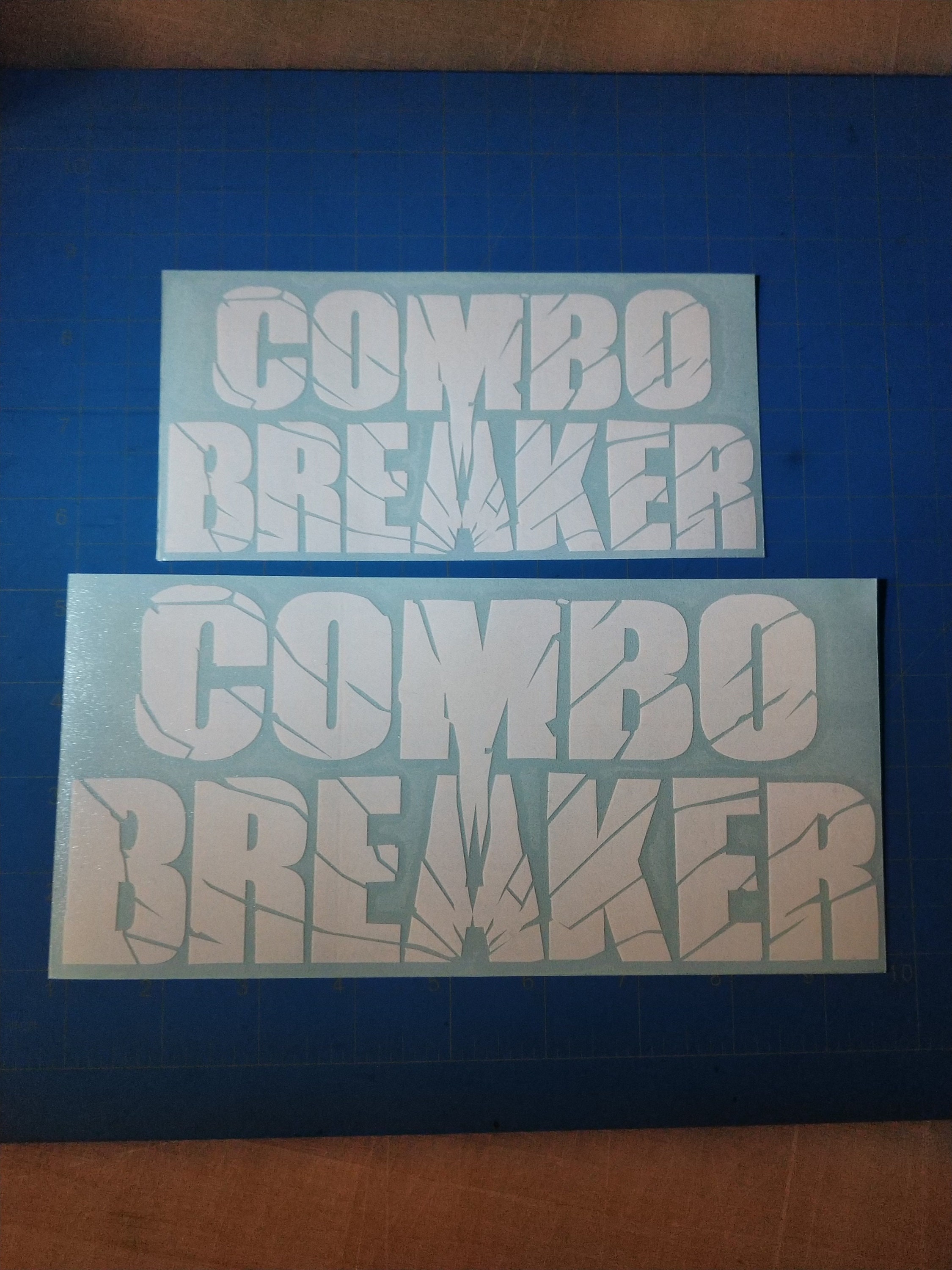 COMBO BREAKER Vinyl Decal - Etsy