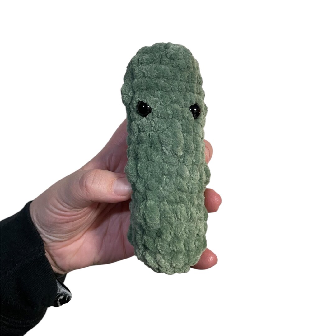 Pickle Friend Amigurumi Crochet Plushie - Etsy