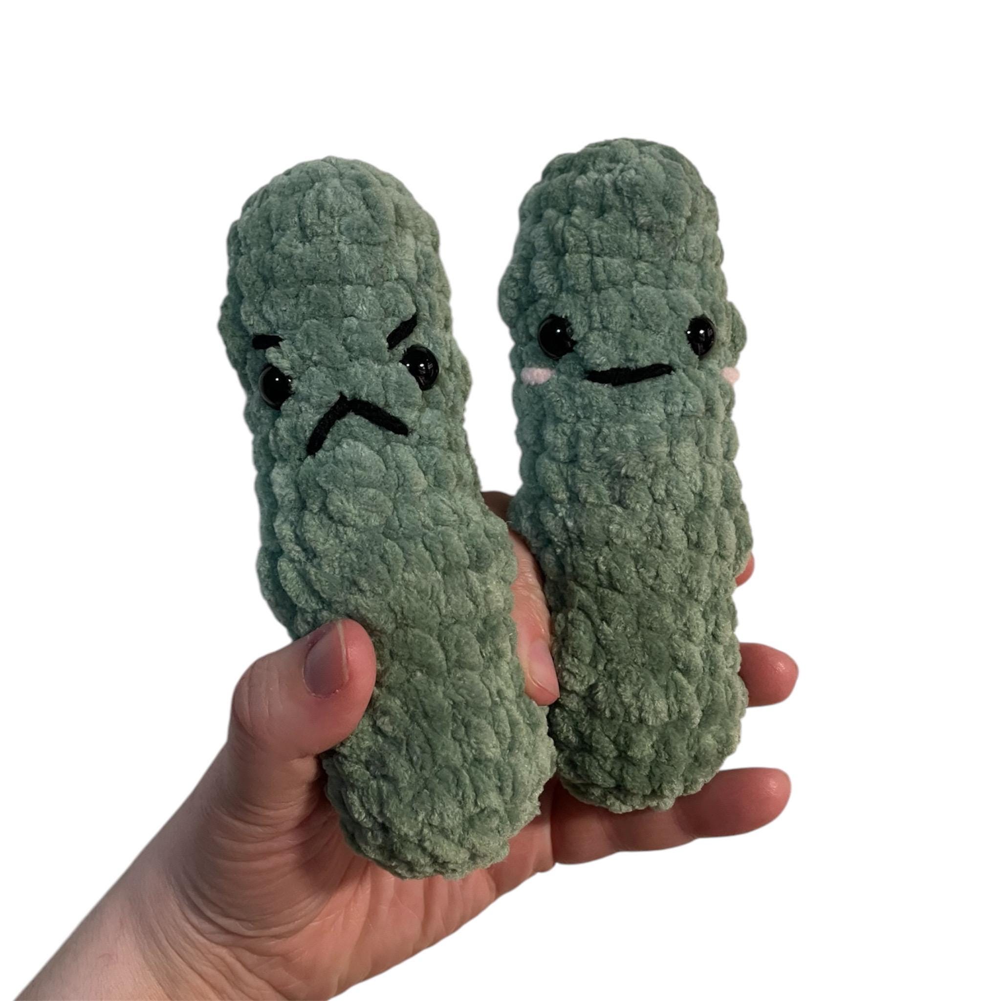 Pickle Friend Amigurumi Crochet Plushie - Etsy