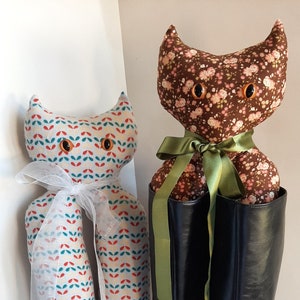 Pattern for Boot Shapers, Puss in Boots, Boot Stuffers, Cat Lover's ...