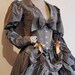 Cinderella Steampunk Outfit T.40 Blue Gray, Women's Clothing, Corset ...