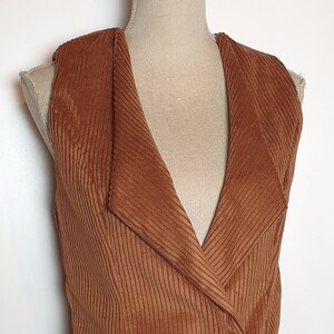 Elf Vest 2 of the Woods With Crochet Leaves Women's Clothing Camel ...