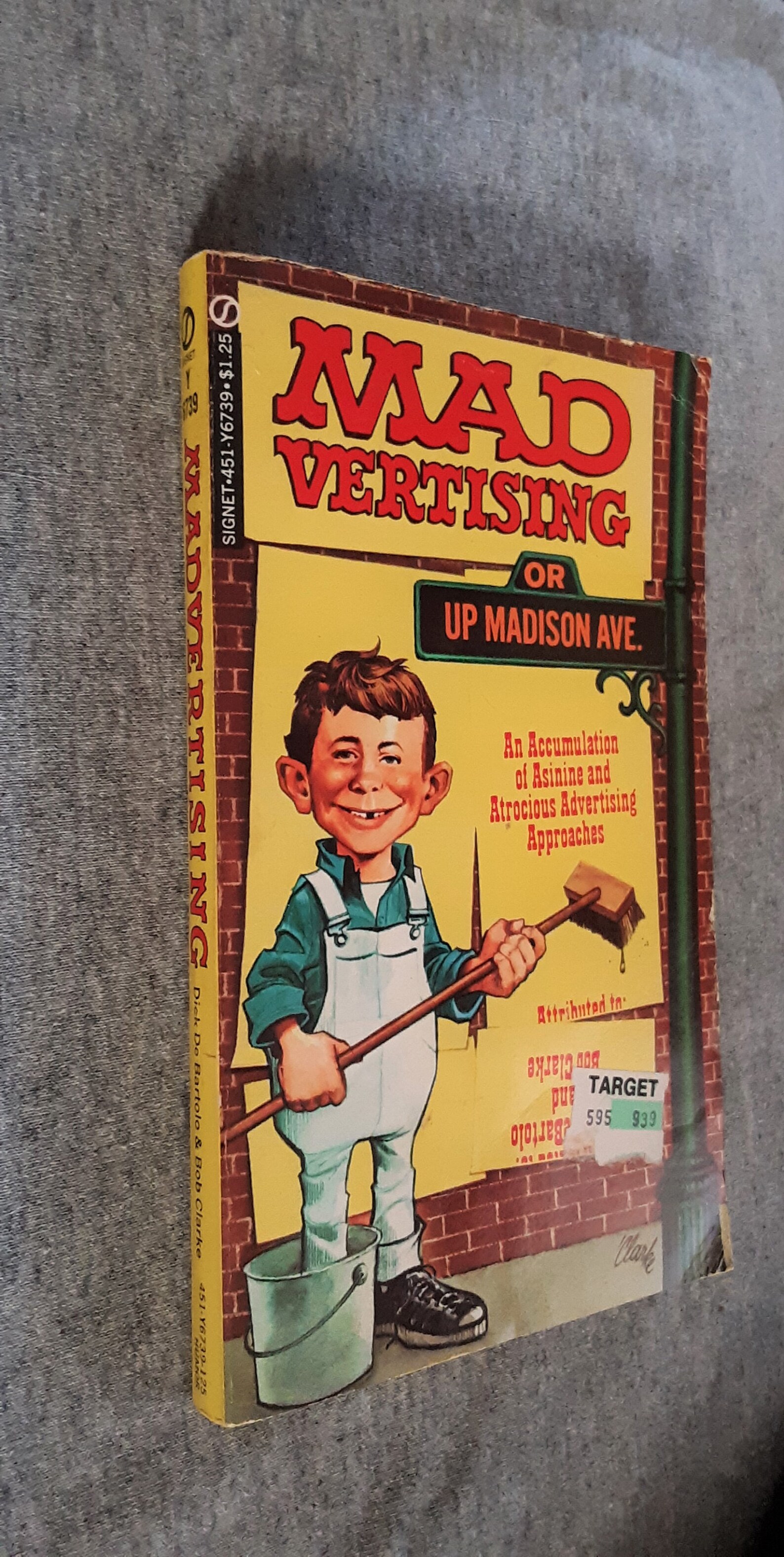 Vintage MAD Magazine Paperback Book Madvertising or up Madison - Etsy