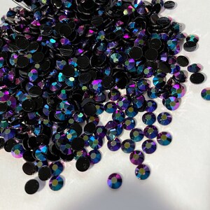 Galaxy | Resin Rhinestones | Flat Back Resin Rhinestones - Etsy