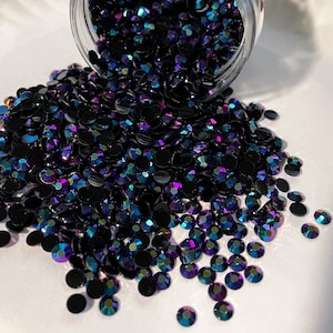Galaxy | Resin Rhinestones | Flat Back Resin Rhinestones - Etsy