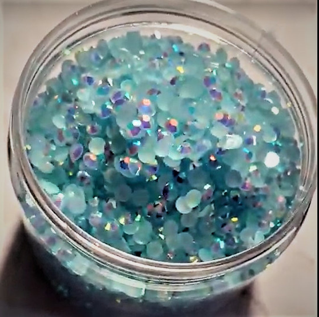 LT BLUE AB SS10- 3MM Resin Jelly Rhinestones - Etsy