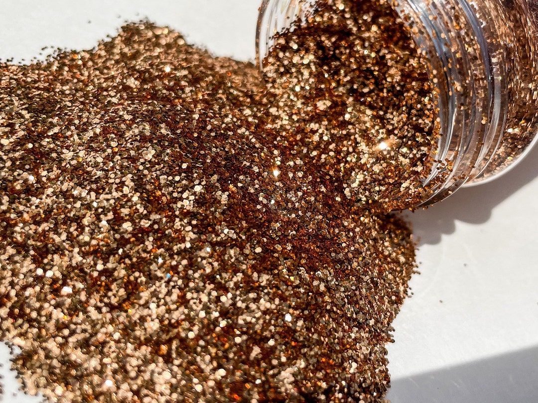 Fawn Metallic Glitter: Light Brown Polyester Fine Glitter for Tumblers ...