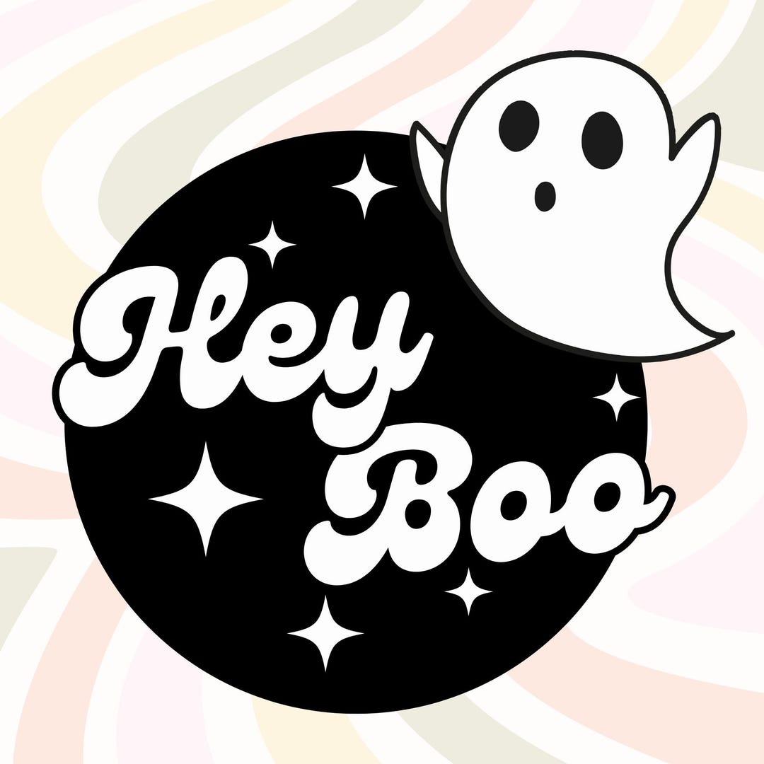 Hey Boo SVG File Halloween Ghost Digital Cut File for Cricut ...