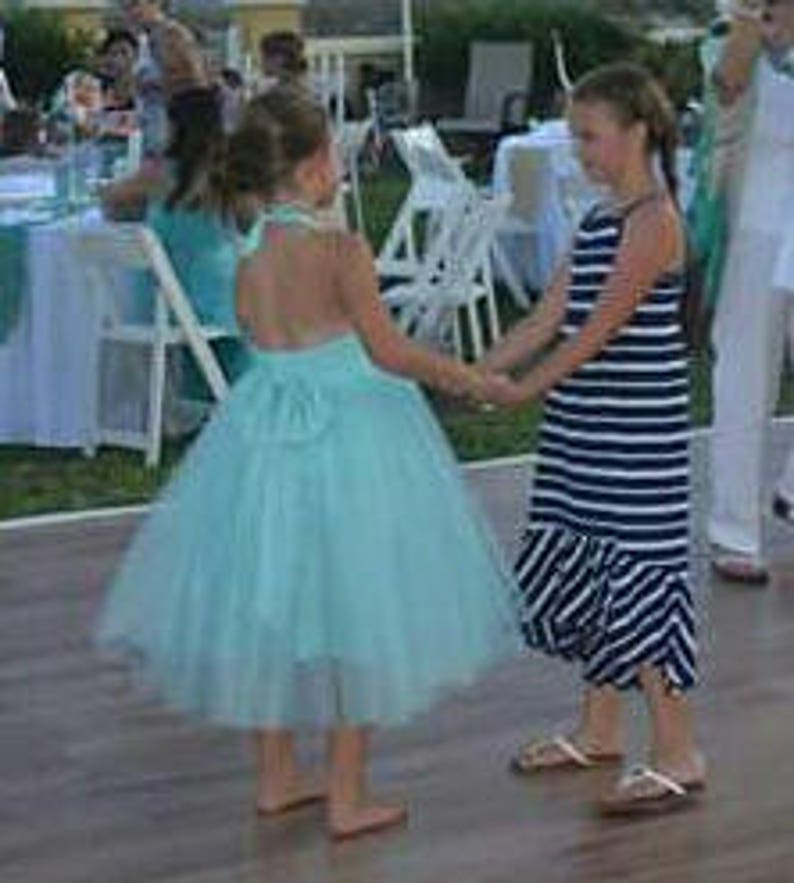 Beach Wedding Flower Girl Dress Davids Bridal Spa Girls Etsy
