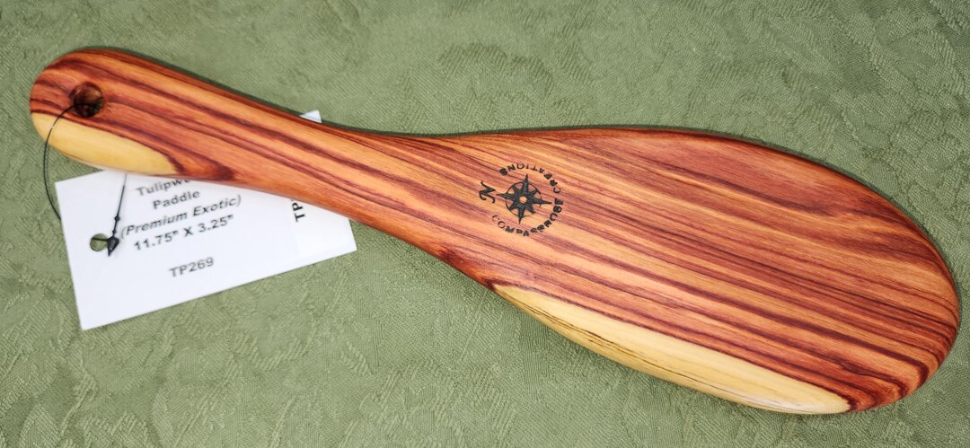RARE Tulipwood Miss Rose Paddles Exotic Hardwood Spanking Paddle ...