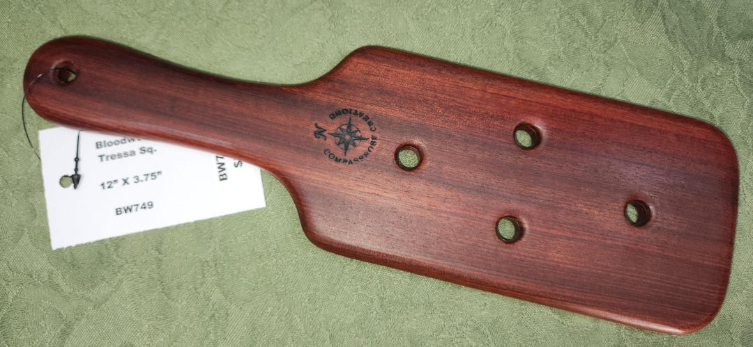 Deep Red Bloodwood Miss Rose Paddles Spanking Paddle BOE BDSM Classic ...