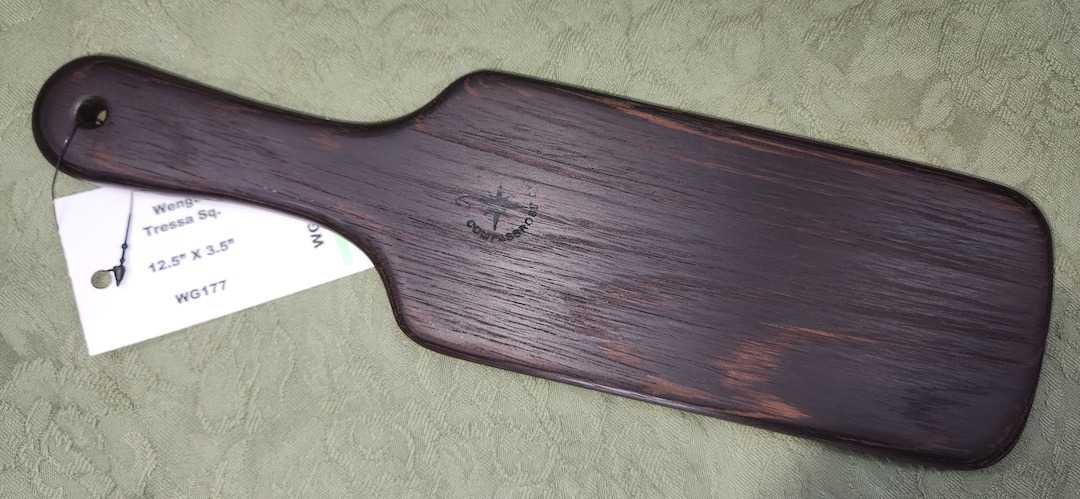 Miss Rose Paddles Exotic Hardwood Wenge Spanking Paddle Square Hairbrush Brush WG177 - Etsy