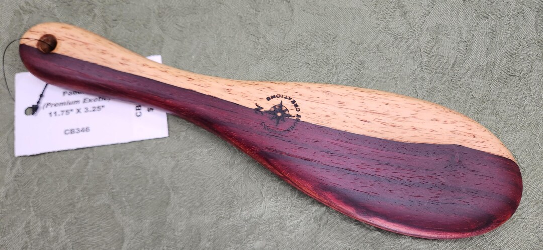 Cocobolo Rare Miss Rose Paddles Exotic Hardwood Spanking Paddle Hairbrush Leda CB346 RARE Port ...