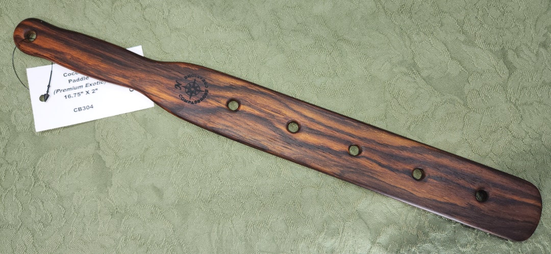 Premium Exotic Cocobolo Miss Rose Paddles Hardwood Spanking Paddle ...