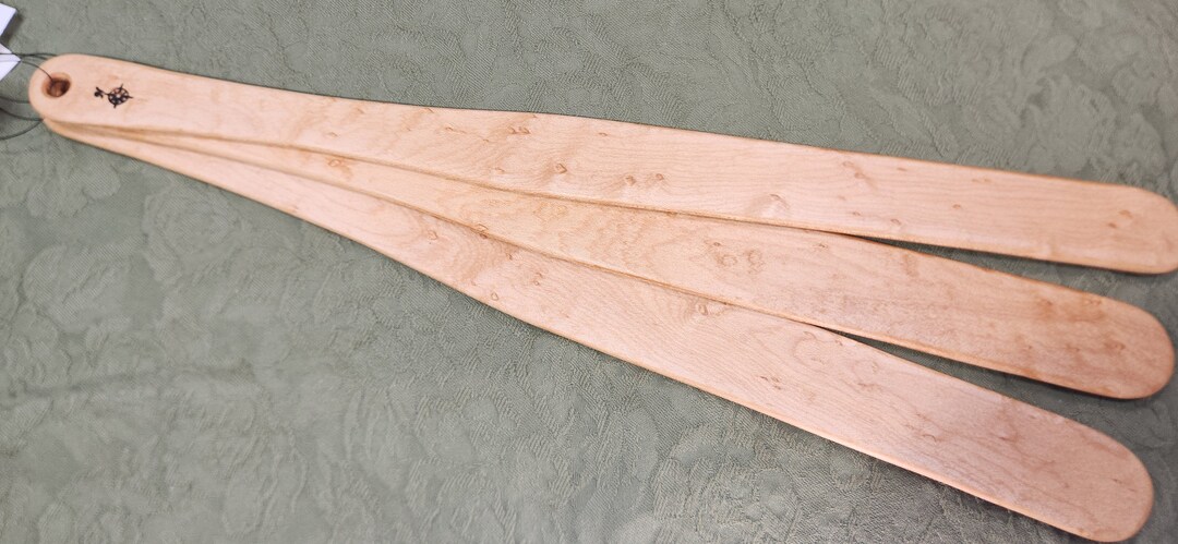 Birdseye Maple Miss Rose Paddles Exotic Hardwood Spanking Paddle ...