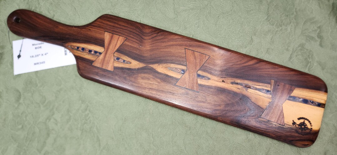 Really Big Miss Rose Paddles Exotic Hardwood Morado Spanking Paddle BOE ...