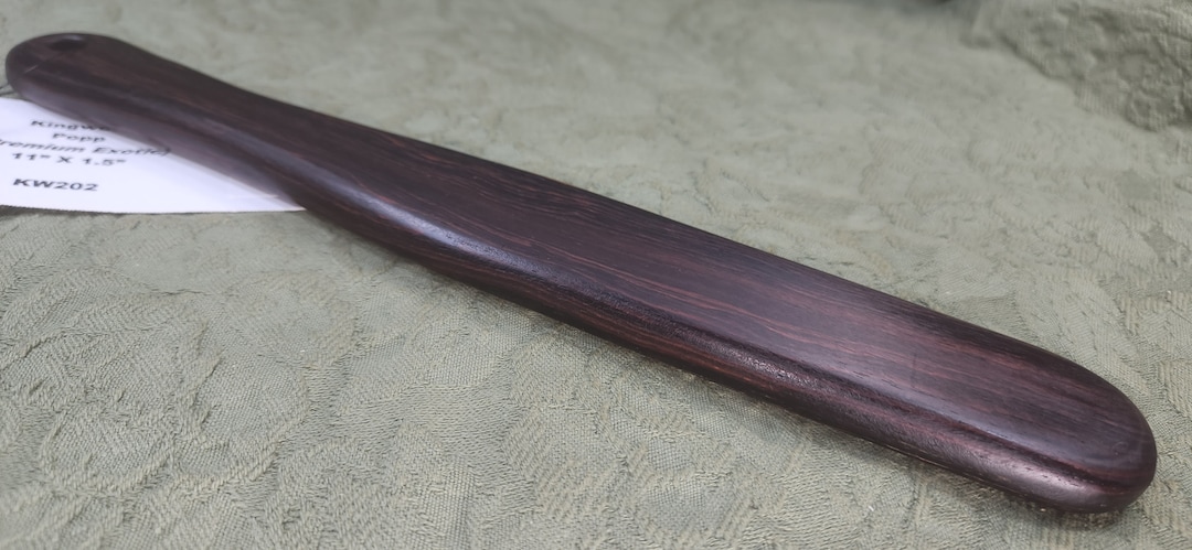 Kingwood Miss Rose Paddles Exotic Hardwood Spanking Paddle Bat ...