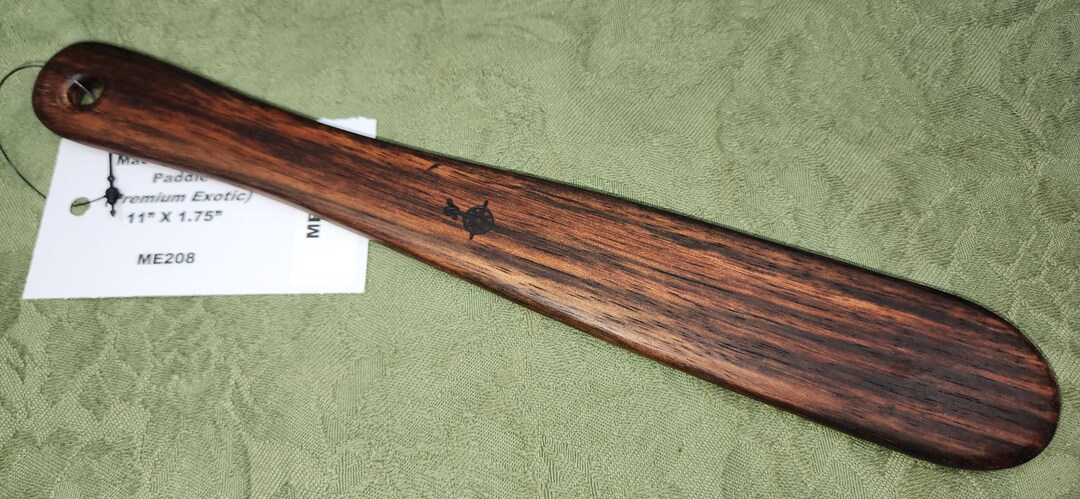 Little Macassar Ebony Rare Miss Rose Paddles Spanking Paddle Discipline ...