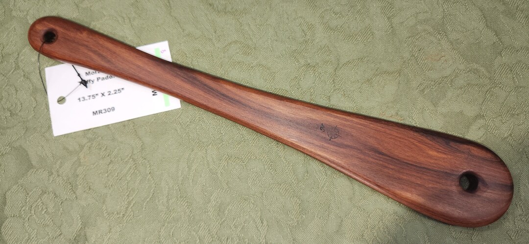 Morado Miss Rose Paddles Exotic Hardwood Spanking Paddle Taffy Flared ...