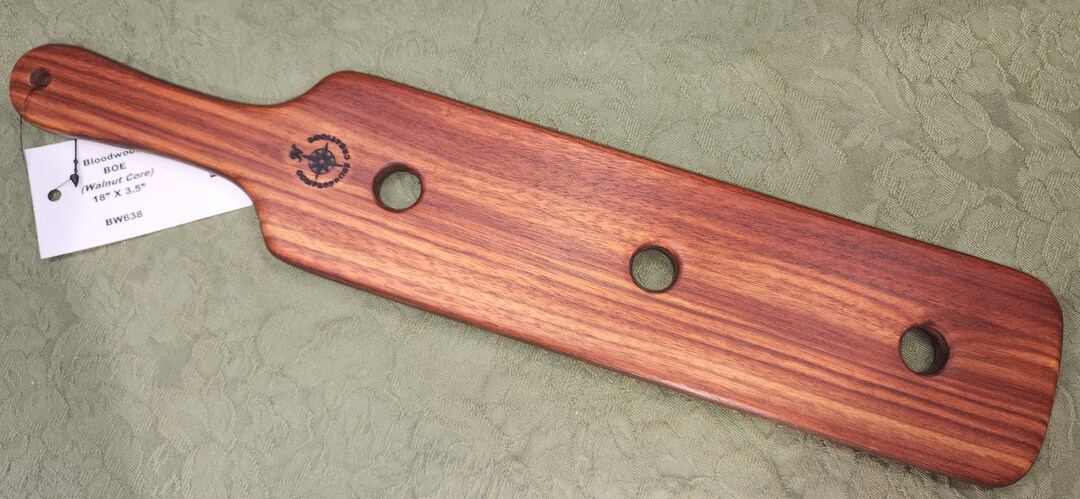 Big Bloodwood and Black Walnut Laminated Miss Rose Paddles - Etsy