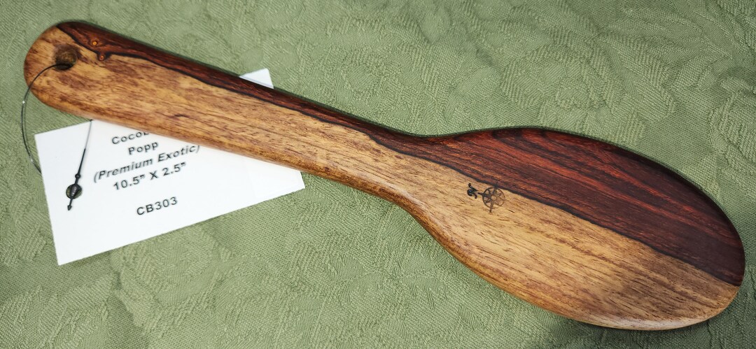 Premium Exotic Cocobolo Miss Rose Paddles Exotic Hardwood Spanking ...