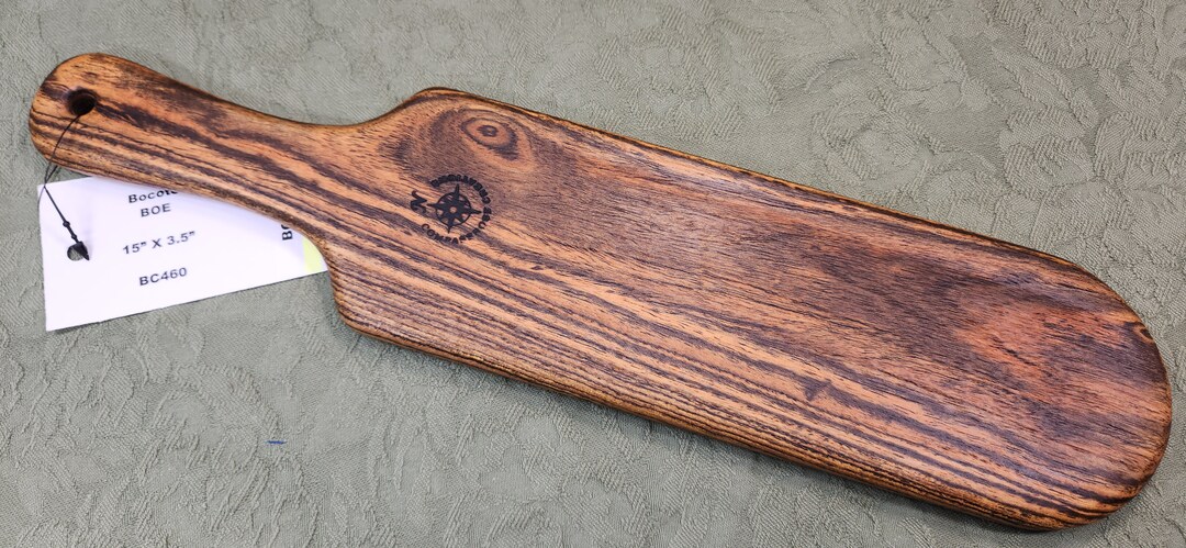 Stunning Medium Bocote Miss Rose Paddles Exotic Hardwood Spanking ...