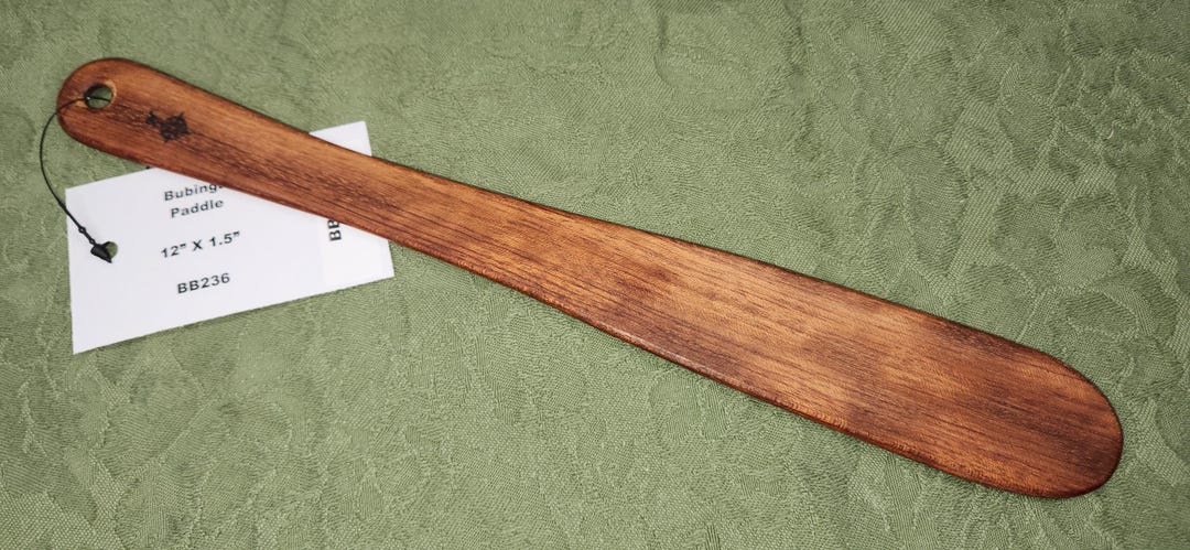 Bubinga Miss Rose Paddles Exotic Hardwood Spanking Paddle Discipline ...