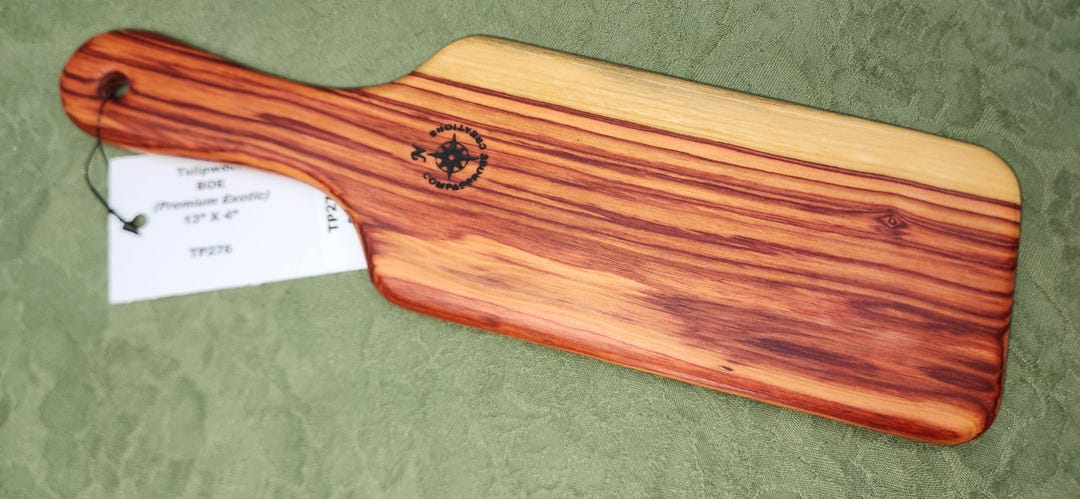 Rare Brightly Colored Tulipwood Miss Rose Paddles Exotic Hardwood ...