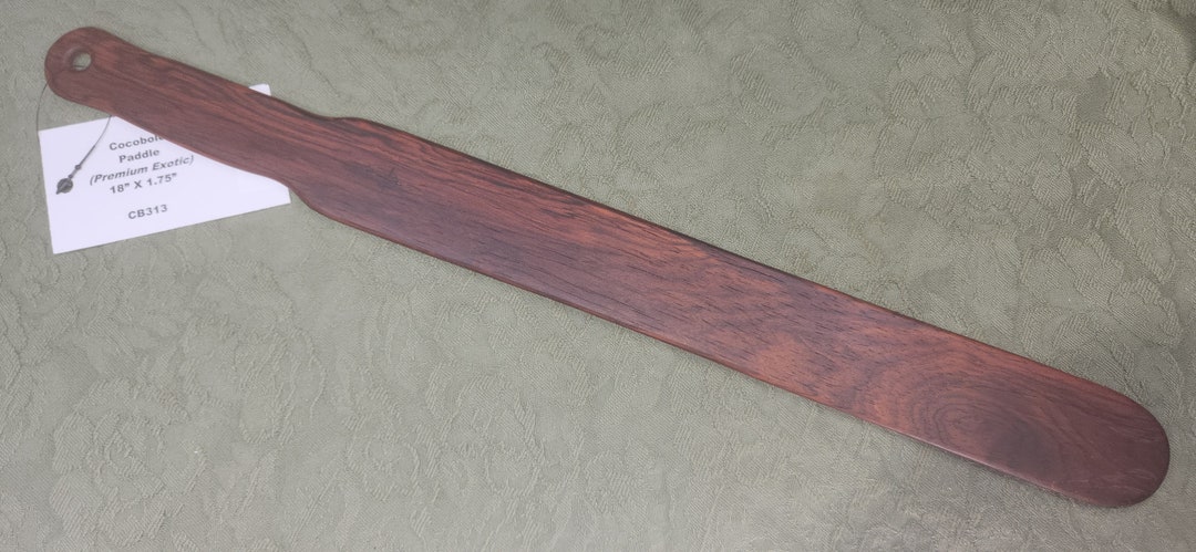 Cocobolo Miss Rose Paddles Exotic Hardwood Spanking Paddle Thin and ...