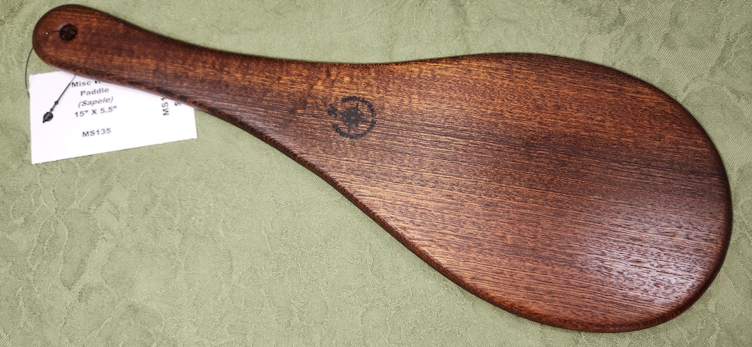 Beautiful African Sapele Miss Rose Paddles Exotic Hardwood Jokari ...