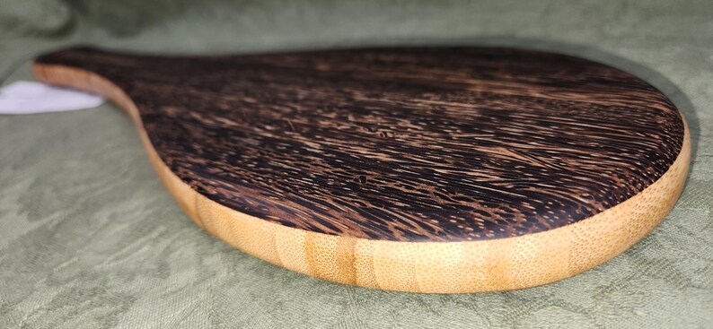 Stunning Black Palm and Bamboo Laminated Miss Rose Paddles Exotic ...