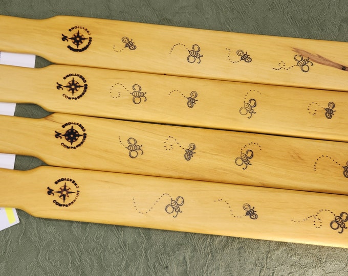 Miss Rose Paddles Discipline Stick - Stinger - Vivid Yellow Satinwood ...