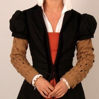 PDF Size 4X Viscountess Medieval Bodice With Stomacher Panel and Pouch ...