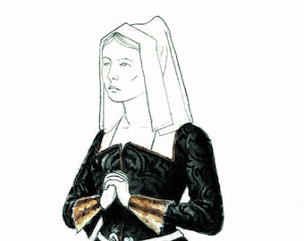 Painting of Jane Popincourt by Michael Perry, Commissioned for the ...