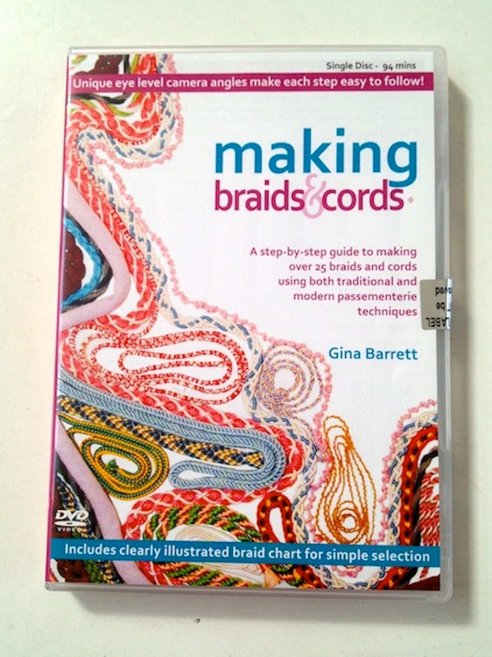 Making Braids & Cords Instructional DVD - Etsy