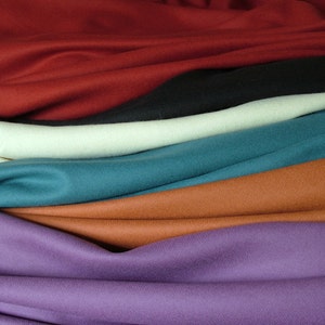 Murrey/wine Red Tudor Style Woollen 2/2 Twill Cloth Fabric Sold by the ...