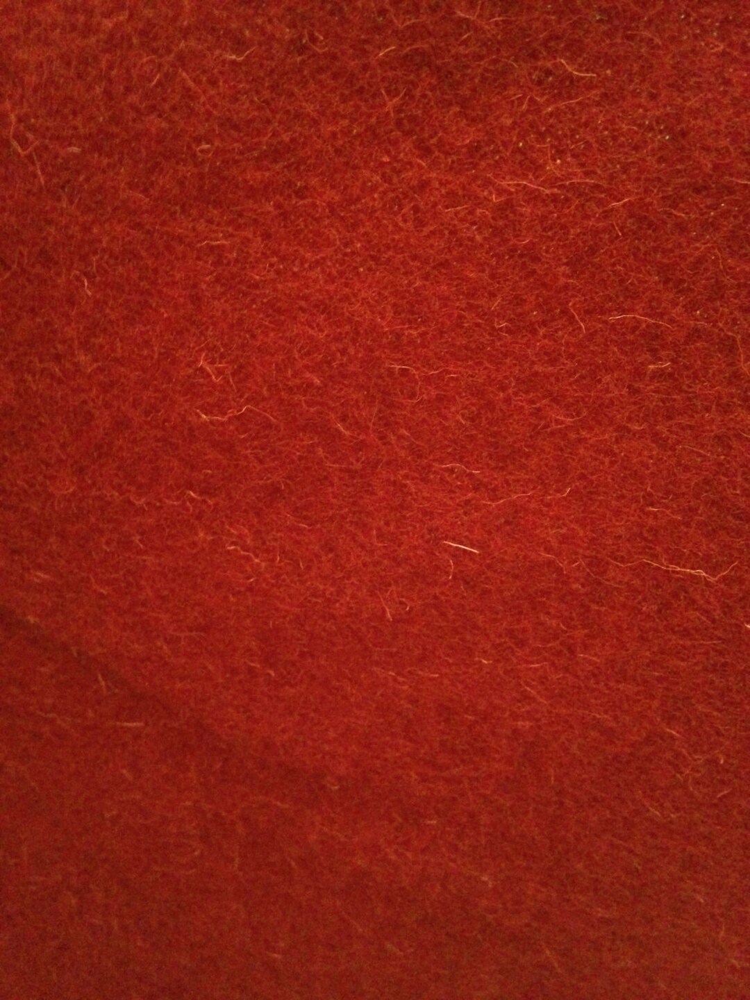 Red Tudor Style Woollen 'frizado' Cloth - Fabric Sold by the Half Yard ...