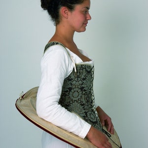 Pattern for Elizabethan French Farthingale & Rolls, Nowadays Called a ...