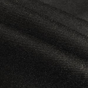 Black Tudor Style Worsted Wool Cloth - Fabric Sold by the Half Yard - Etsy