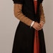 Black Tudor Style Worsted Wool Cloth - Fabric Sold by the Half Yard ...
