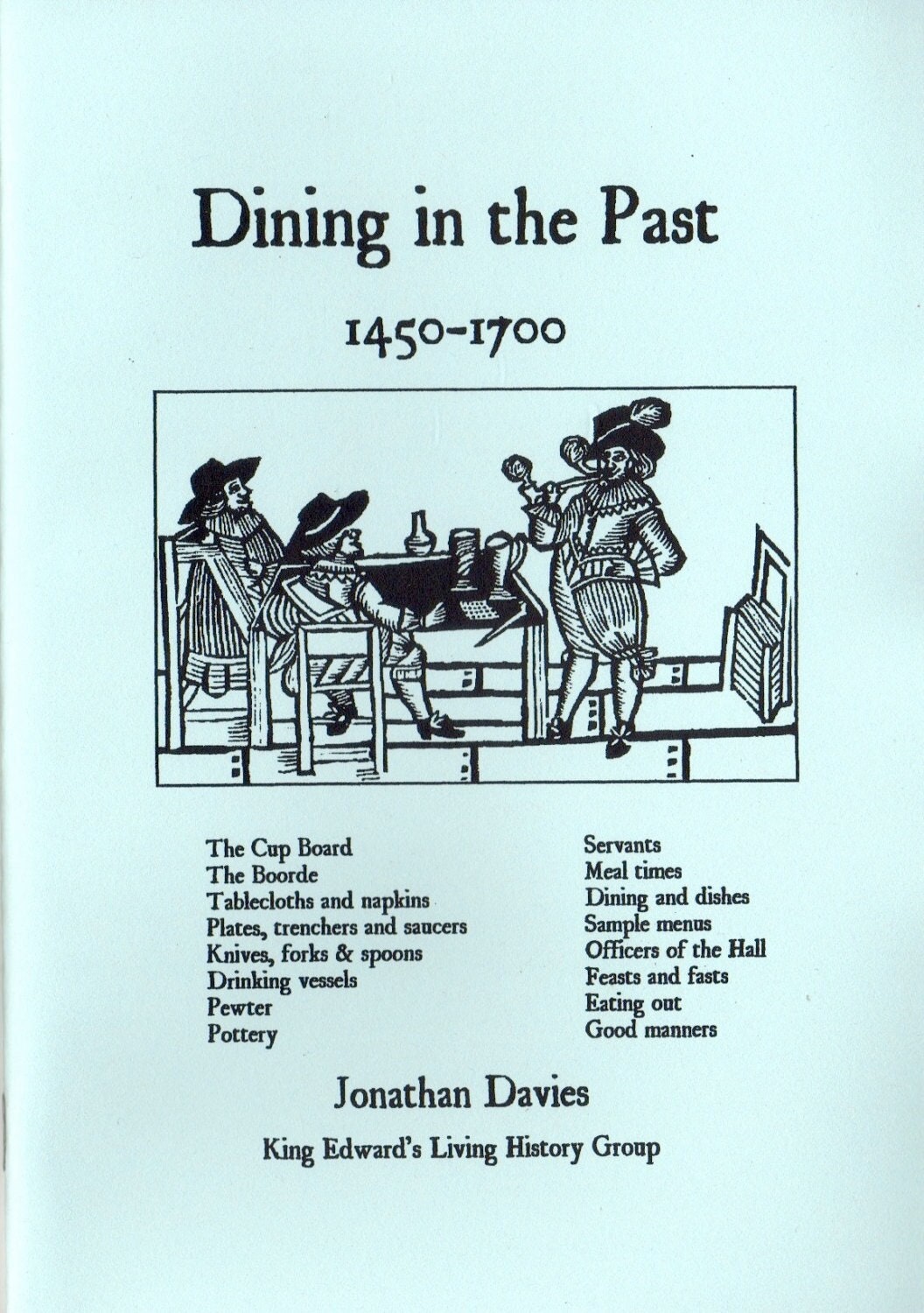 Stuart Press Living History Series: Dining in the Past - Etsy UK