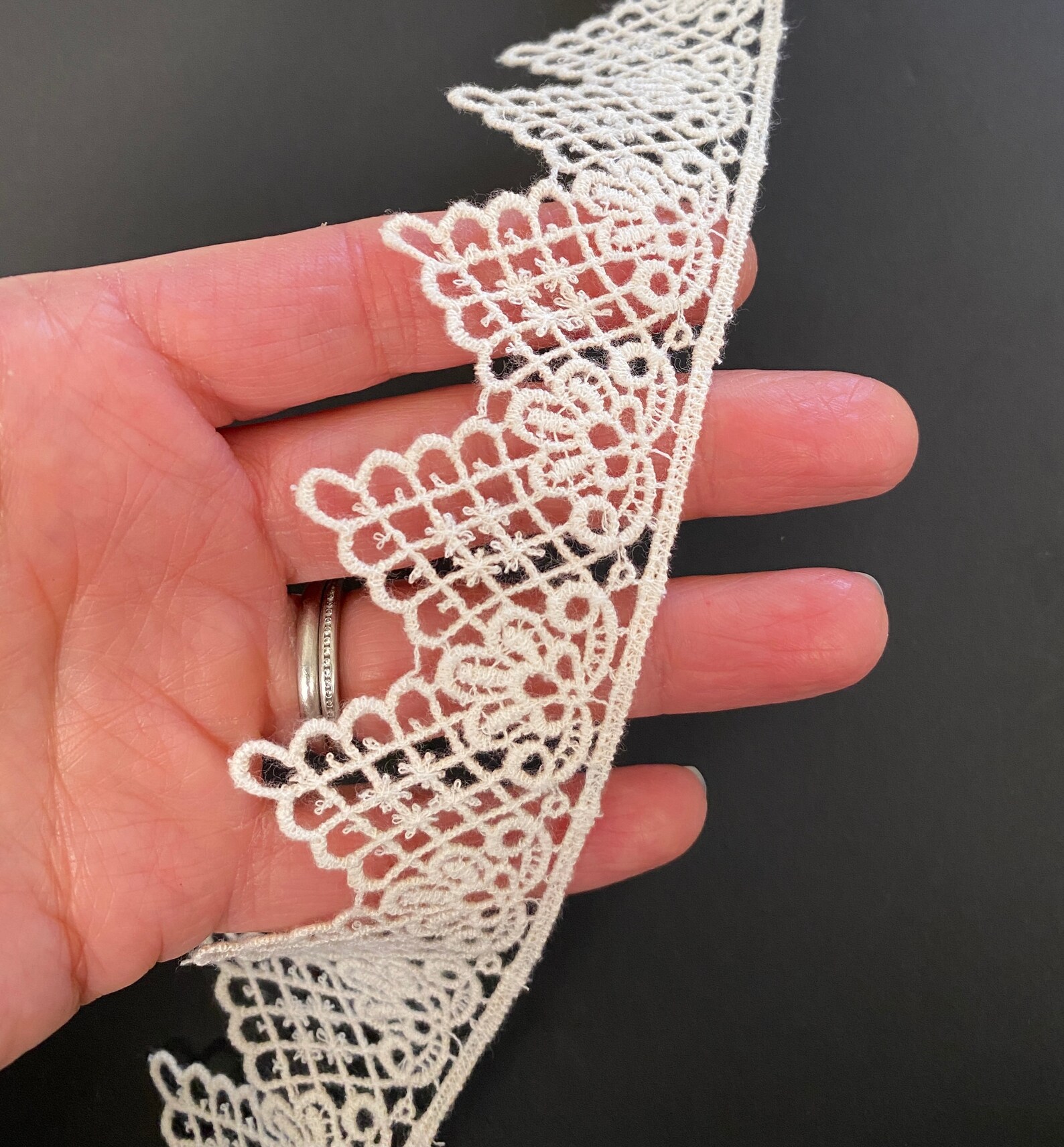 Tudor Style Deep Point Lace for Renaissance/elizabethan - Etsy UK